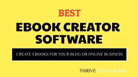 Best eBook Creator Software of 2025 - Thrive Conversion