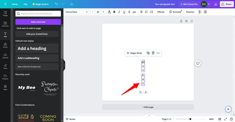 How to Create Vertical Text in Canva: A 2024 Guide - Thrive Conversion