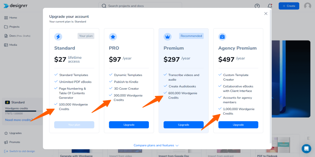 Designrr Wordgenie Review 2025: Features, Content Quality & more ...